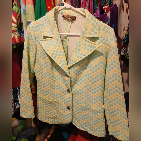 Vintage | Jackets & Coats | 6s 70s Castillo Delmo Vintage Retro Jacket ...